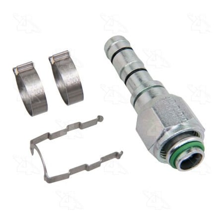 Four Seasons EZ Clip Straight Female O-Ring Hose Repair Fitting Kit - 19180 | Zoro